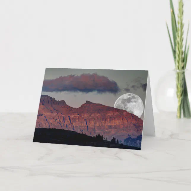 Super Moon Note Card | Zazzle