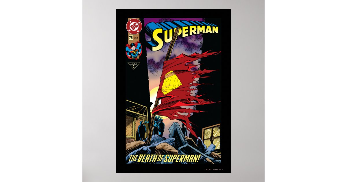 Superman #75 1993 poster | Zazzle