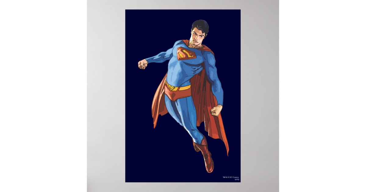 Superman Looking Down Poster | Zazzle