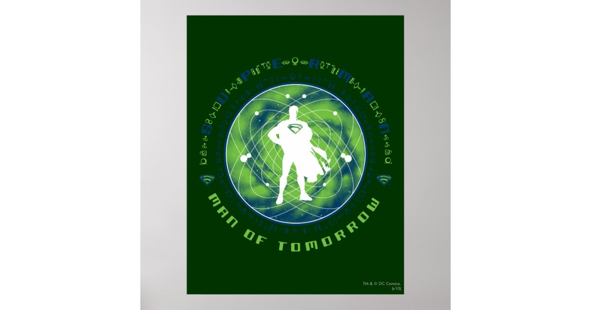 Superman Man of Tomorrow Poster | Zazzle