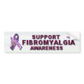 Support Fibromyalgia Awareness Day Bumper Stickers | Zazzle