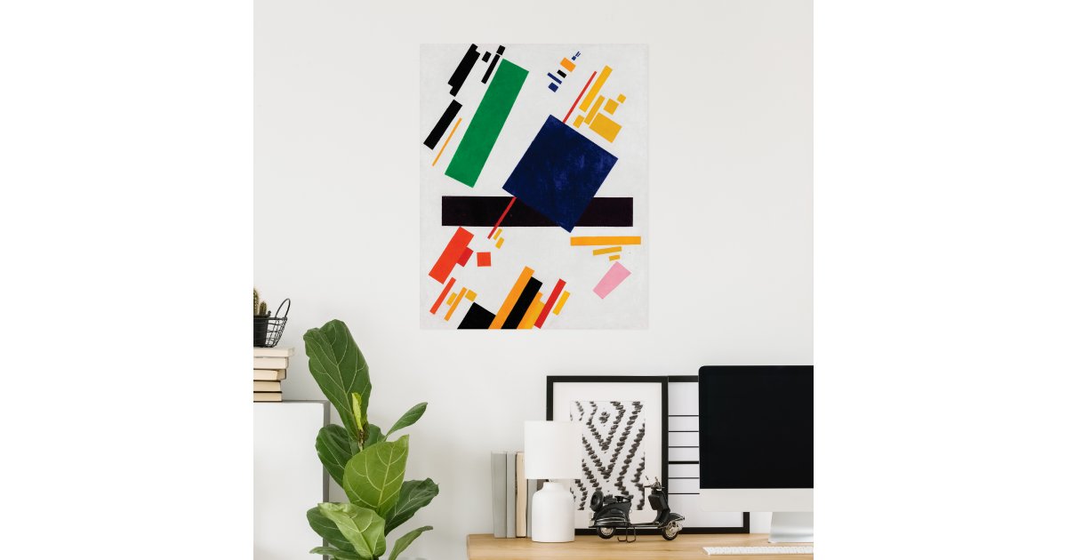 Suprematist Composition by Kazimir Malevich Poster | Zazzle