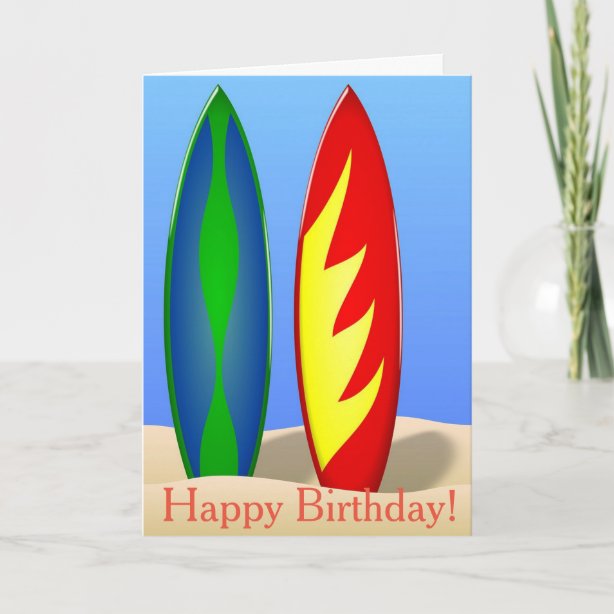 Surfing Cards | Zazzle UK