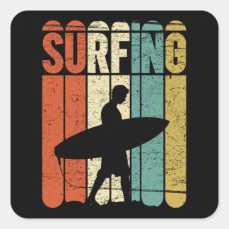 Vintage Surf Stickers | Zazzle.co.uk