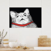 Surprised Cat Gasp Meme - Poster | Zazzle