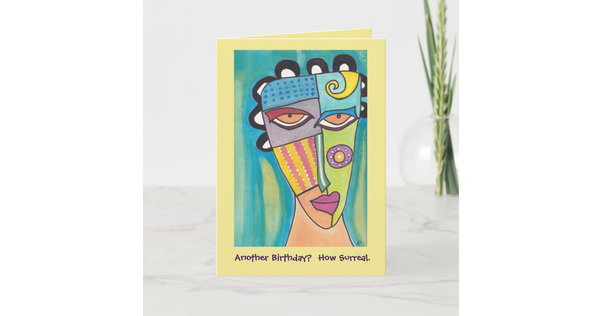 Surreal Birthday Card | Zazzle