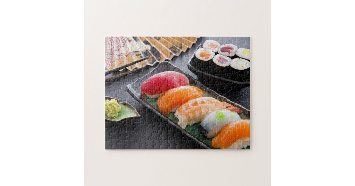 Sushi and rolls jigsaw puzzle | Zazzle