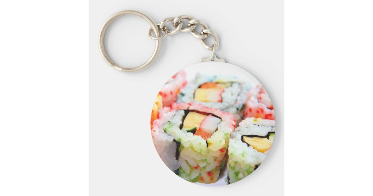 Sushi Keychain | Zazzle.co.uk
