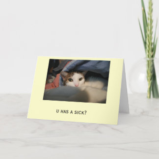 Sick Cards & Invitations | Zazzle.co.uk
