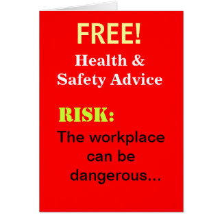 Health And Safety Cards & Invitations | Zazzle.co.uk
