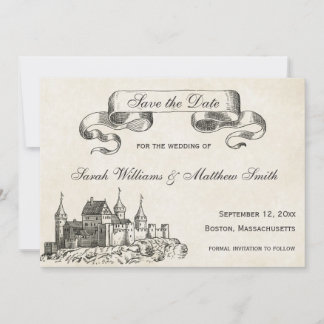 Castle Wedding Invitations & Announcements | Zazzle.co.uk