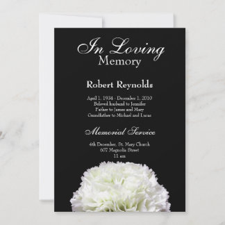 Condolence Invitations & Announcements | Zazzle.co.uk