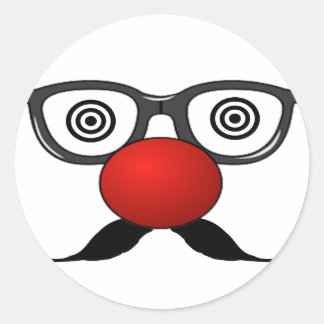 Red Nose Stickers | Zazzle.co.uk