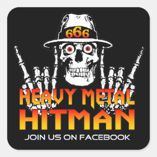 Custom Heavy Metal Stickers | Zazzle.co.uk