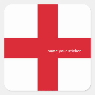St Georges Flag Stickers | Zazzle.co.uk