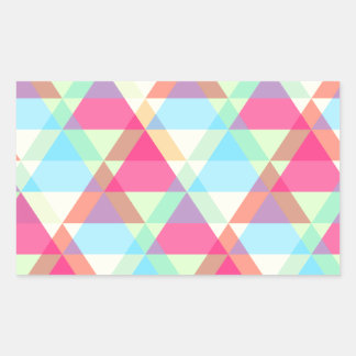 Geometric Patterns Colour Stickers | Zazzle.co.uk