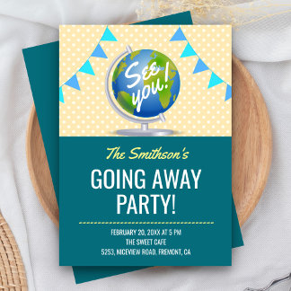Send Off Party Invitations & Announcements | Zazzle.co.uk