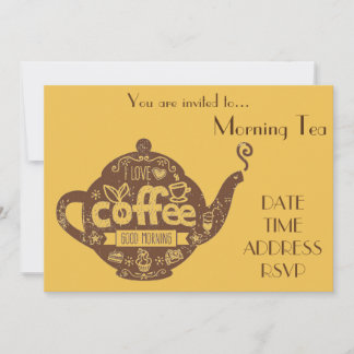 Coffee Morning Invitations & Announcements | Zazzle.co.uk