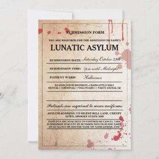 Asylum Cards & Invitations | Zazzle.co.uk