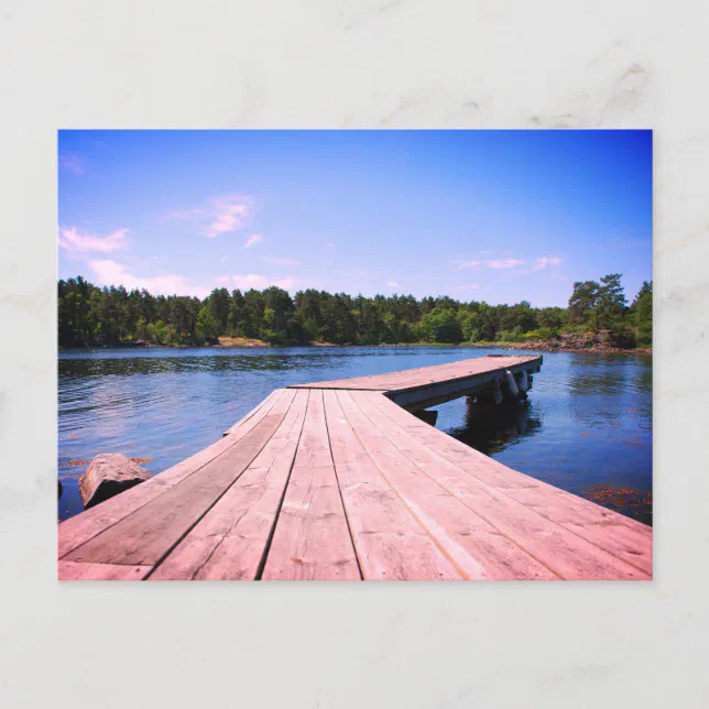 Swedish landskap,photo postcard | Zazzle