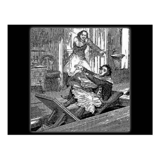 Sweeney Todd-Barbers Chair-Penny Dreadful Postcard | Zazzle.co.uk