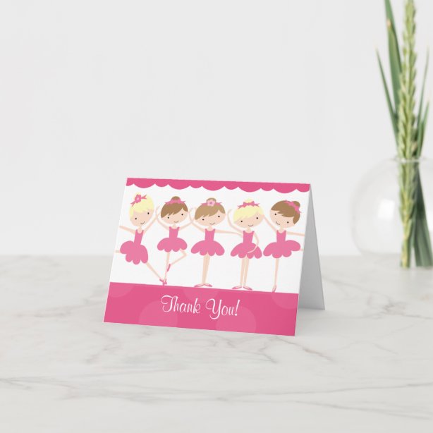 Dance Thank You Cards | Zazzle UK