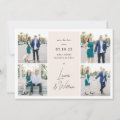 Sweetly Signed Editable Colour Save The Date Card | Zazzle