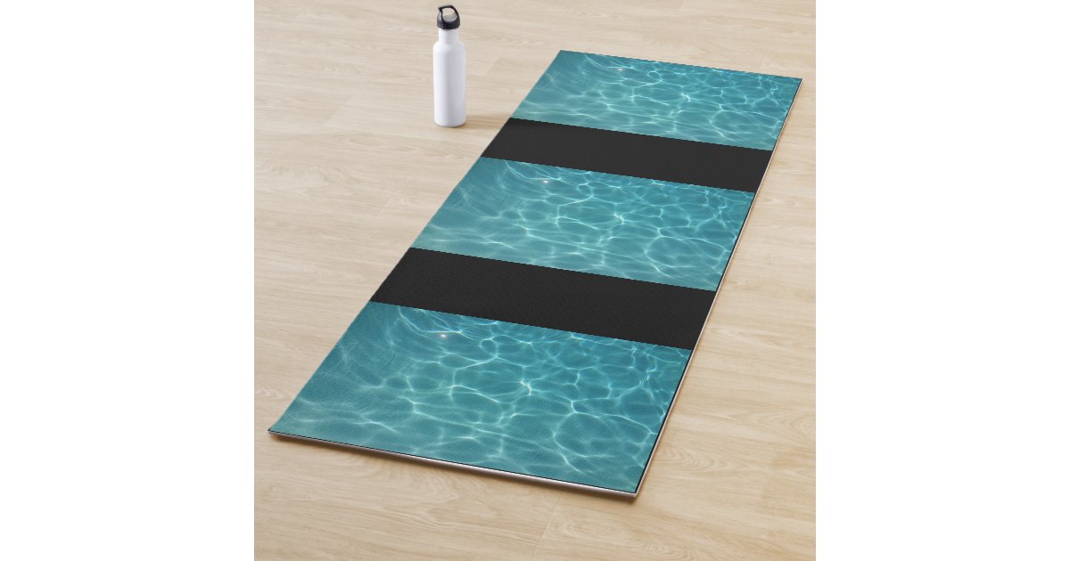 Swimming Pool Water Yoga Mat | Zazzle