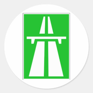 Autobahn Stickers & Labels | Zazzle UK