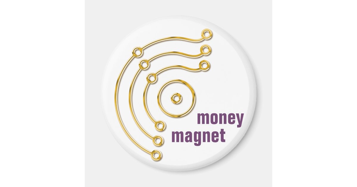 Symbol RUNA / GOLD, money, magnet | Zazzle