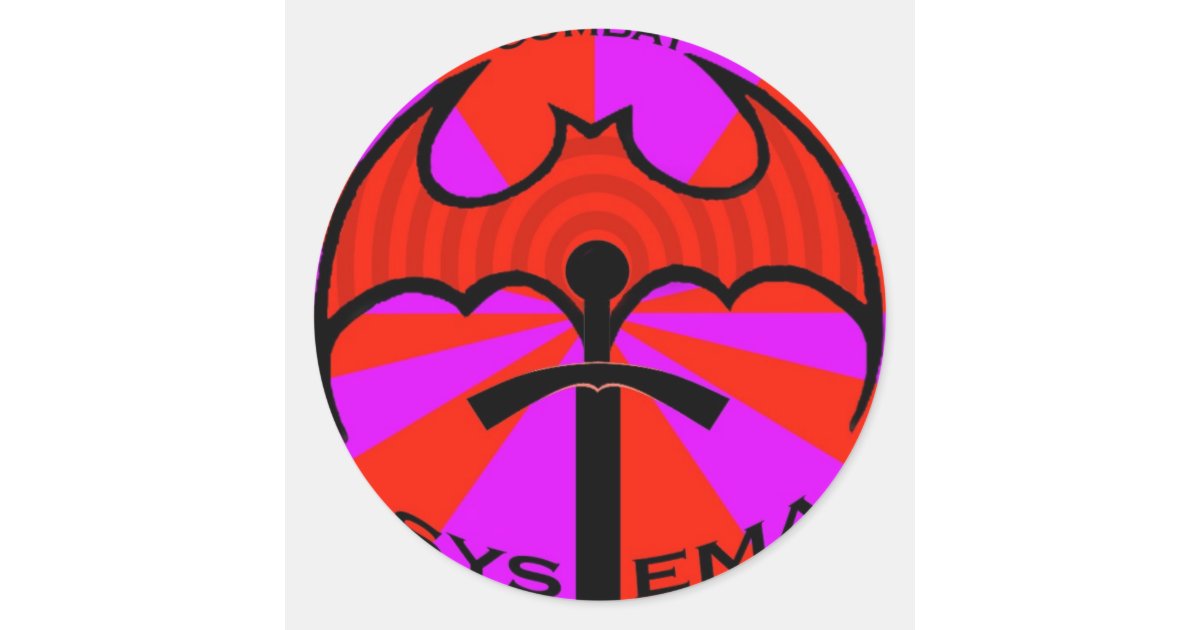 SYSTEMA LOGO CLASSIC ROUND STICKER | Zazzle