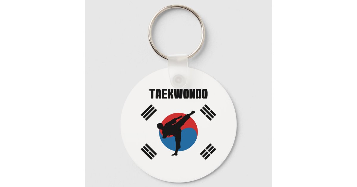 Taekwondo Key Ring | Zazzle