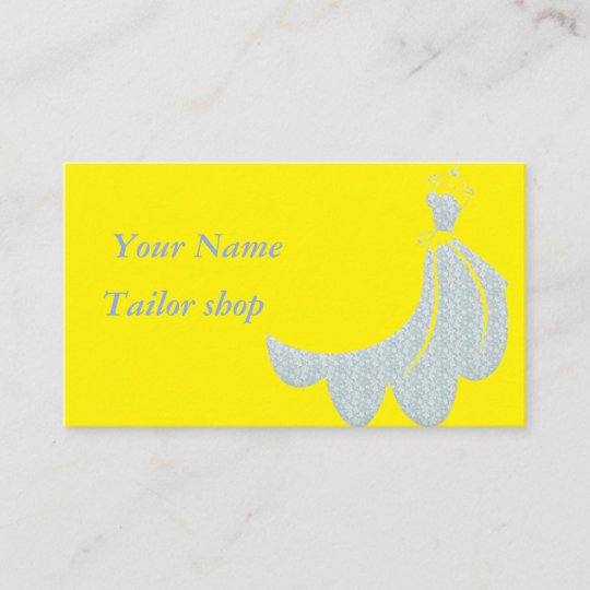 Tailor shop business card | Zazzle.co.uk