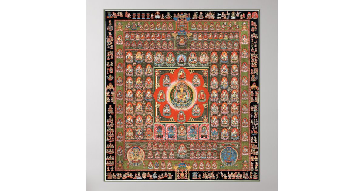 Taizokai Mandala Poster | Zazzle