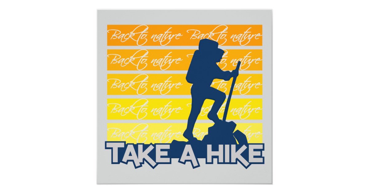 Take a Hike invitation, customizable Invitation | Zazzle.co.uk