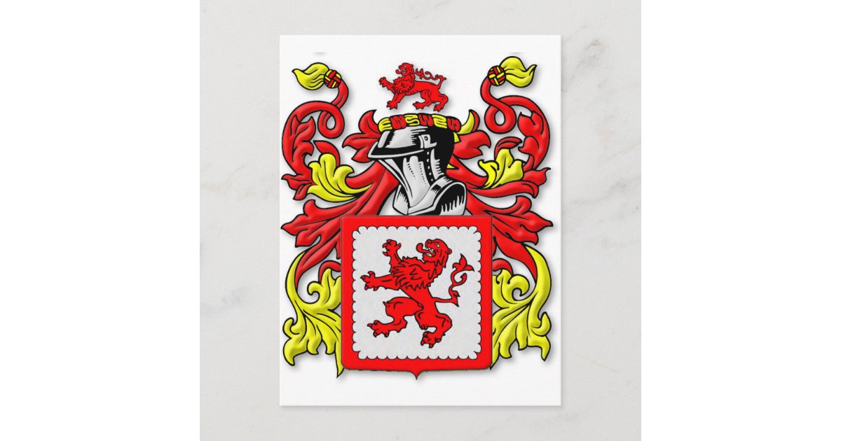 Talbot Coat of Arms Postcard | Zazzle