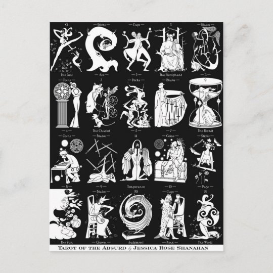 Tarot of the Absurd — Post Card | Zazzle.co.uk