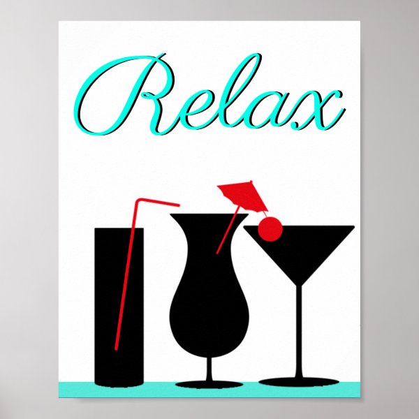Relax Posters & Prints | Zazzle UK