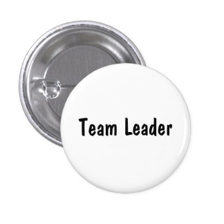 Team Leader Badges and Team Leader Pins | Zazzle.co.uk