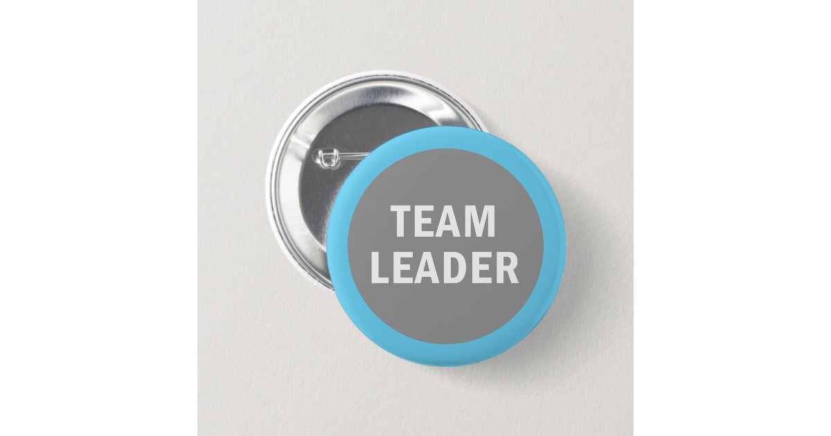 Team Leader identification badge | Zazzle