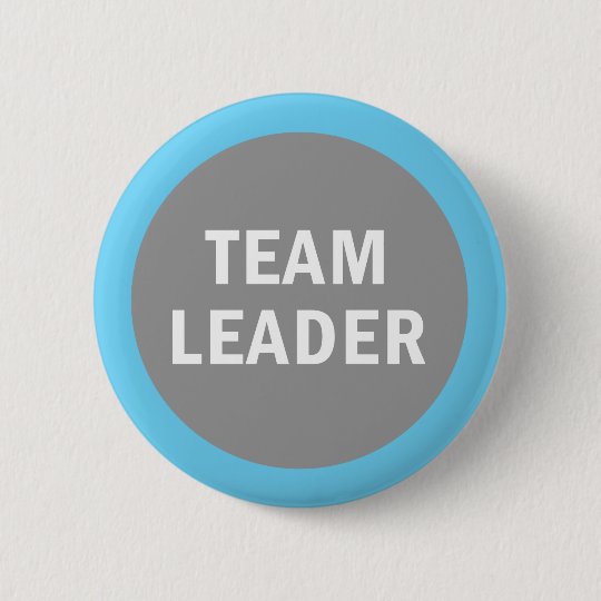 Team Leader identification badge | Zazzle.co.uk