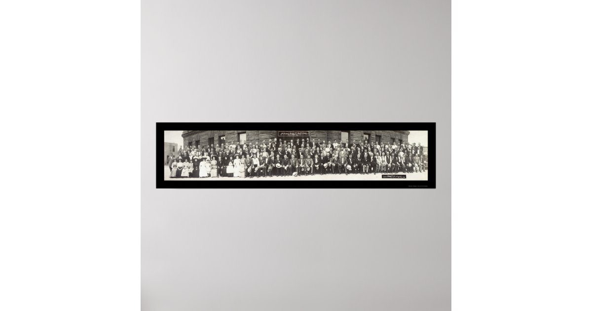 Teamsters Brotherhood Photo 1910 Poster | Zazzle