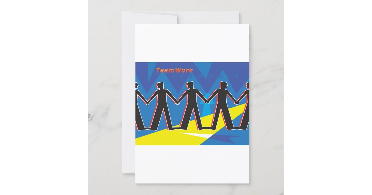 Teamwork Invitation | Zazzle