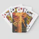 Technical halftone background playing cards | Zazzle