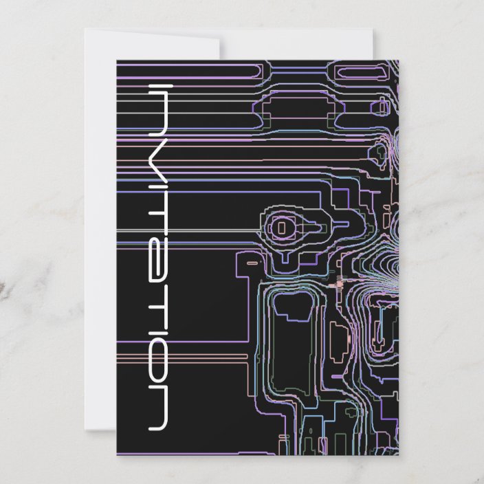 Technology Invitation | Zazzle.co.uk