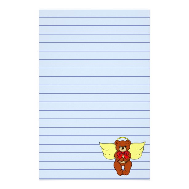 Angel Stationery Paper | Zazzle UK
