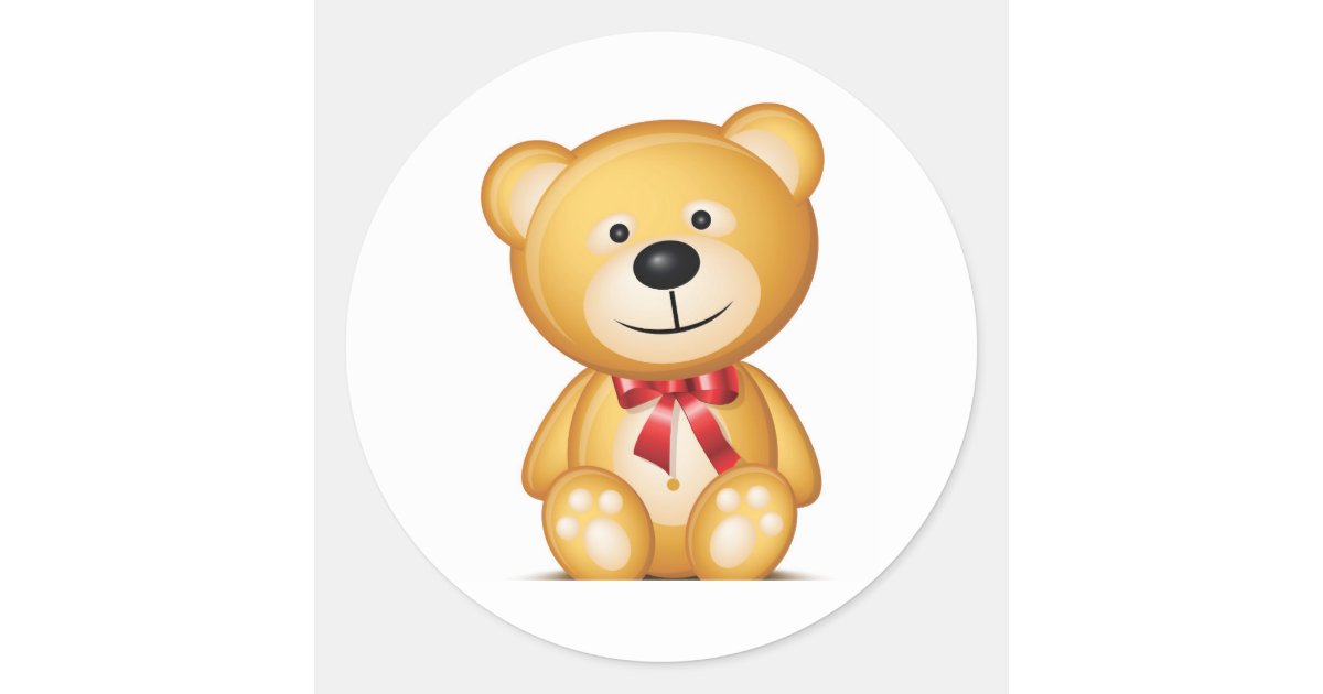 Teddy Bear Stickers | Zazzle