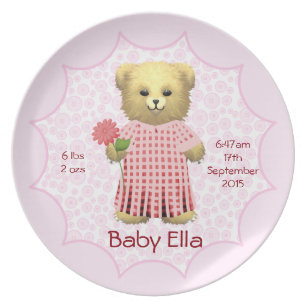 Teddy Bears Plates | Zazzle UK