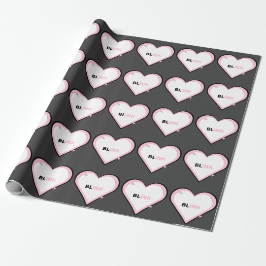 Teen Aesthetic Blink Cute Kpop Wrapping Paper | Zazzle.co.uk