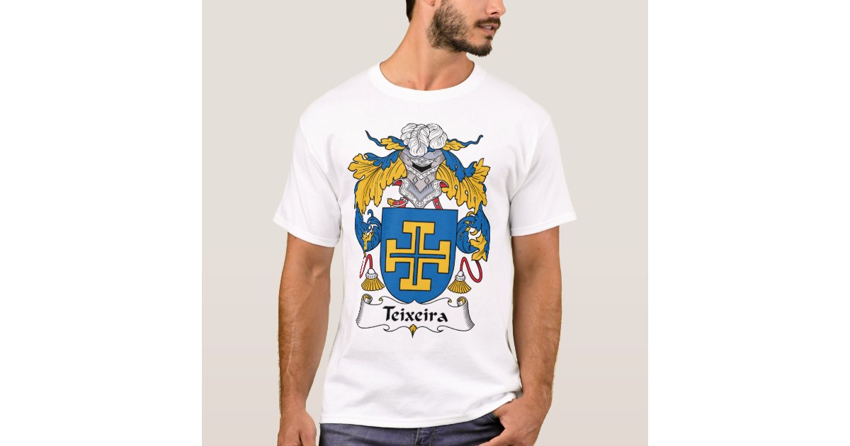 Teixeira Family Crest T-Shirt | Zazzle